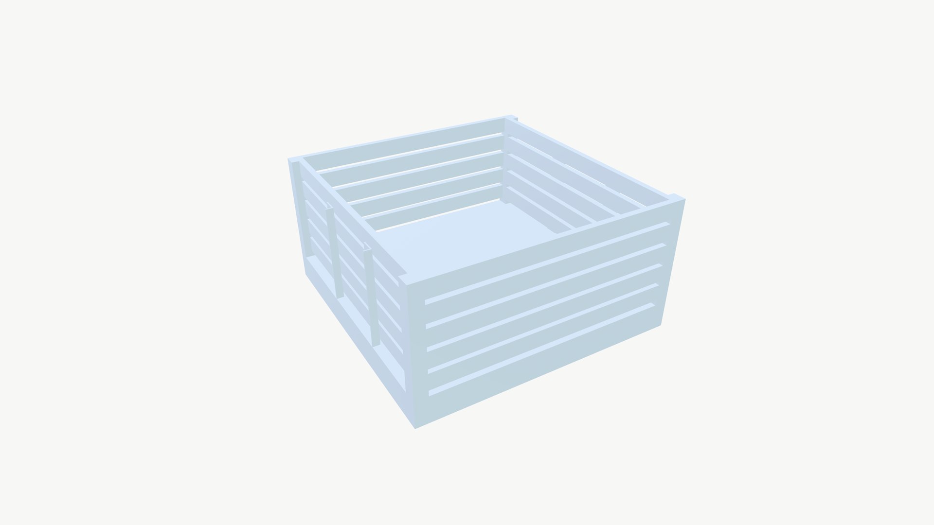 Wooden Tray 3D - TurboSquid 2273304