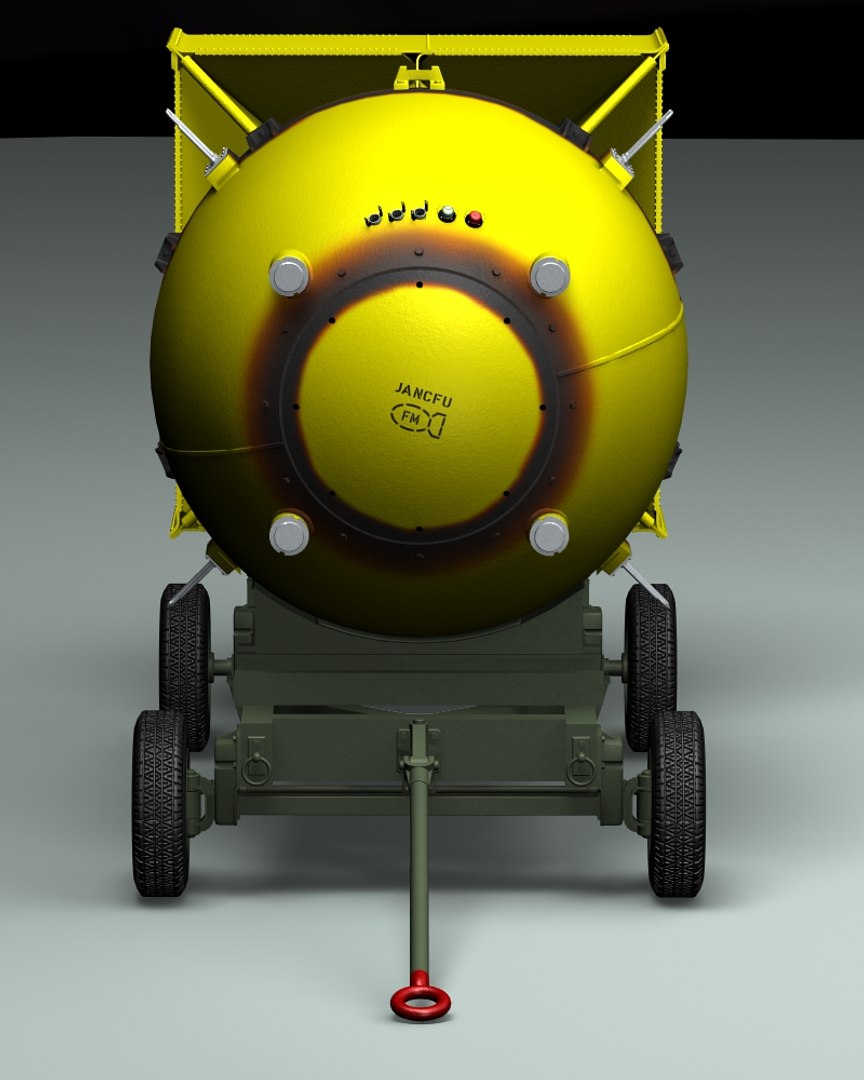 3d Model Wwii Mark Iii Fatman