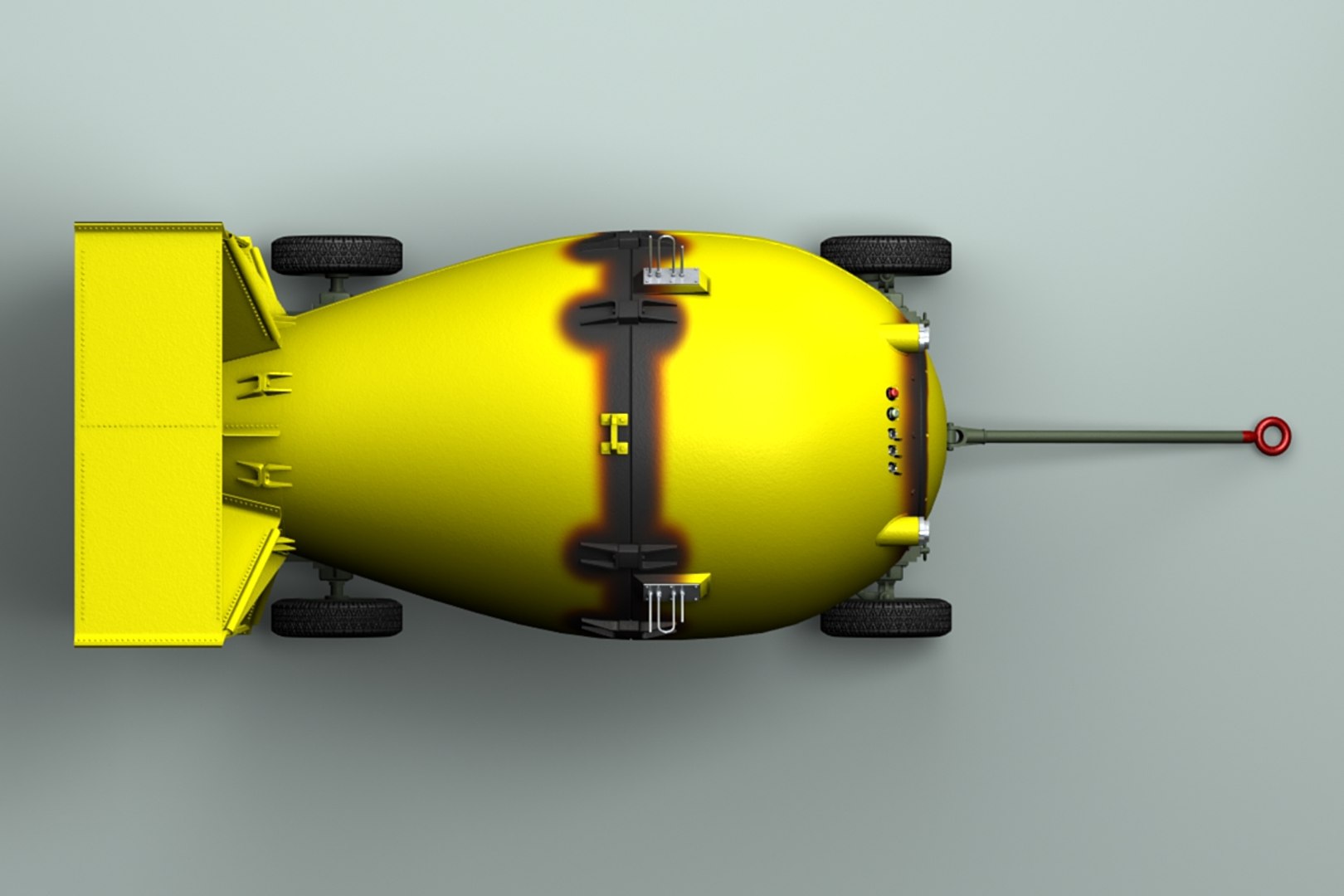 3d Model Wwii Mark Iii Fatman