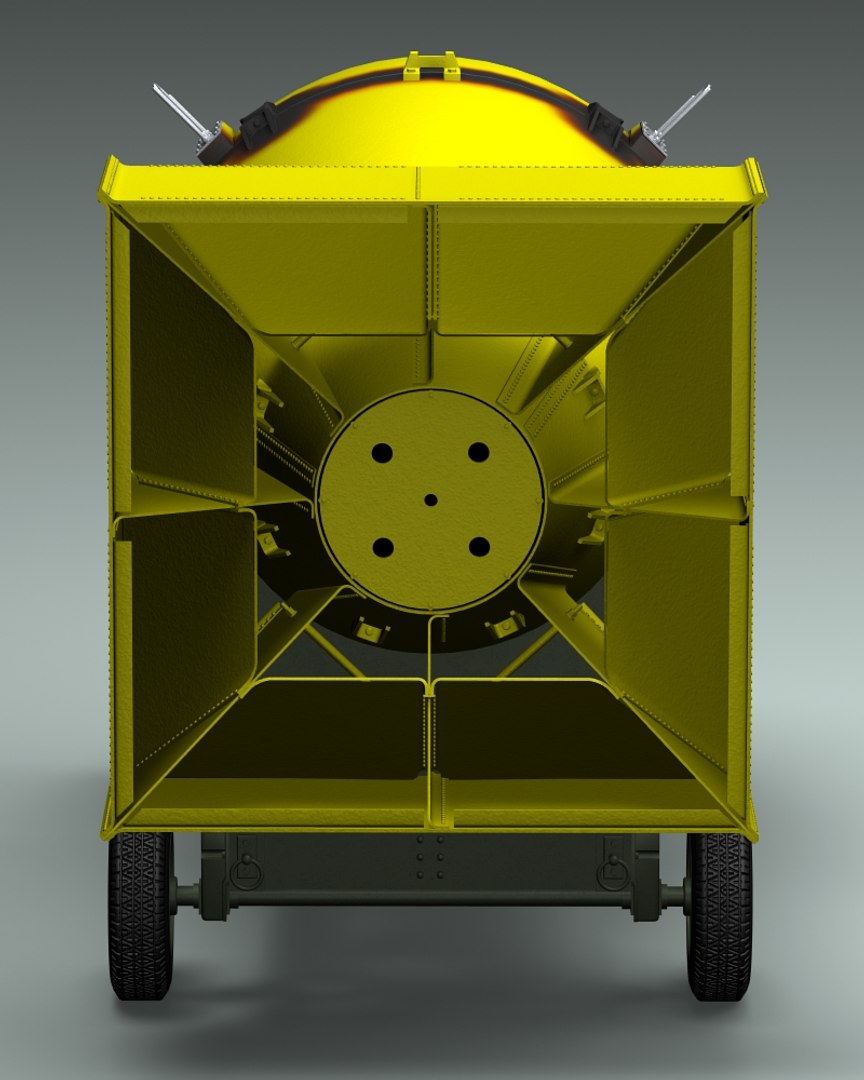 3d Model Wwii Mark Iii Fatman