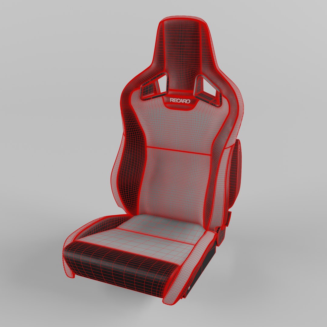 RECARO Cross Sportster ORV Vinyl Black Rhino Vinyl Grey Seat 3D ...