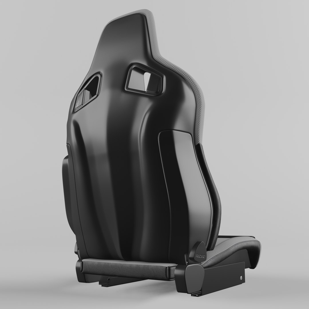 RECARO Cross Sportster ORV Vinyl Black Rhino Vinyl Grey Seat 3D ...