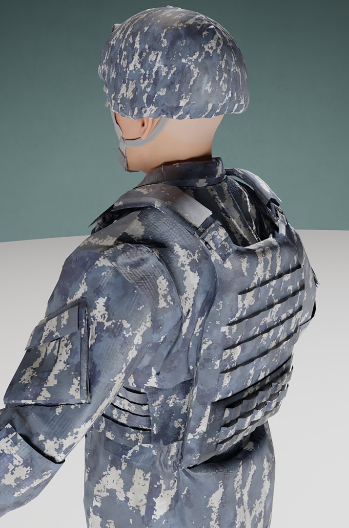Us Soldier 3D Model - TurboSquid 1958315