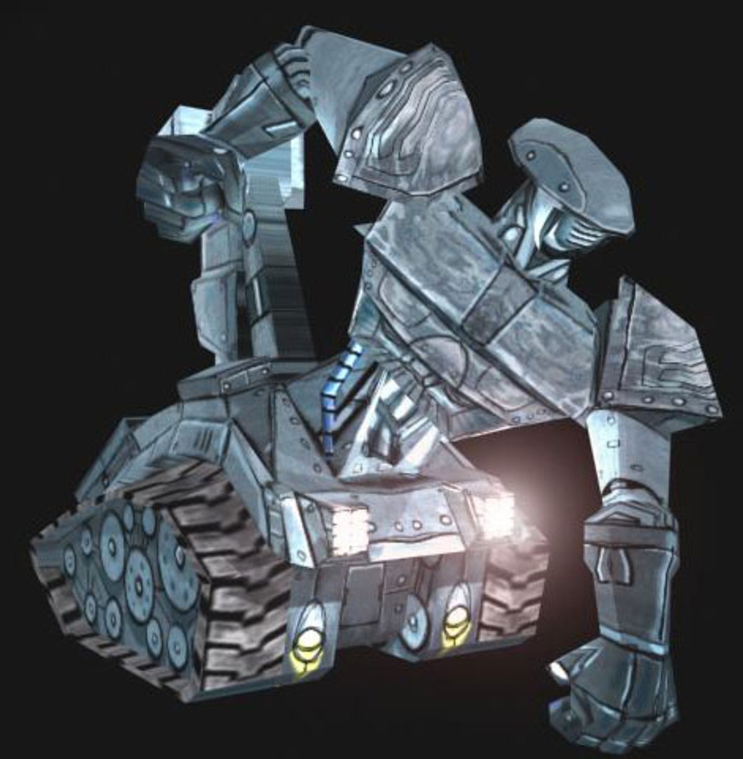 3d Model Tank Robot