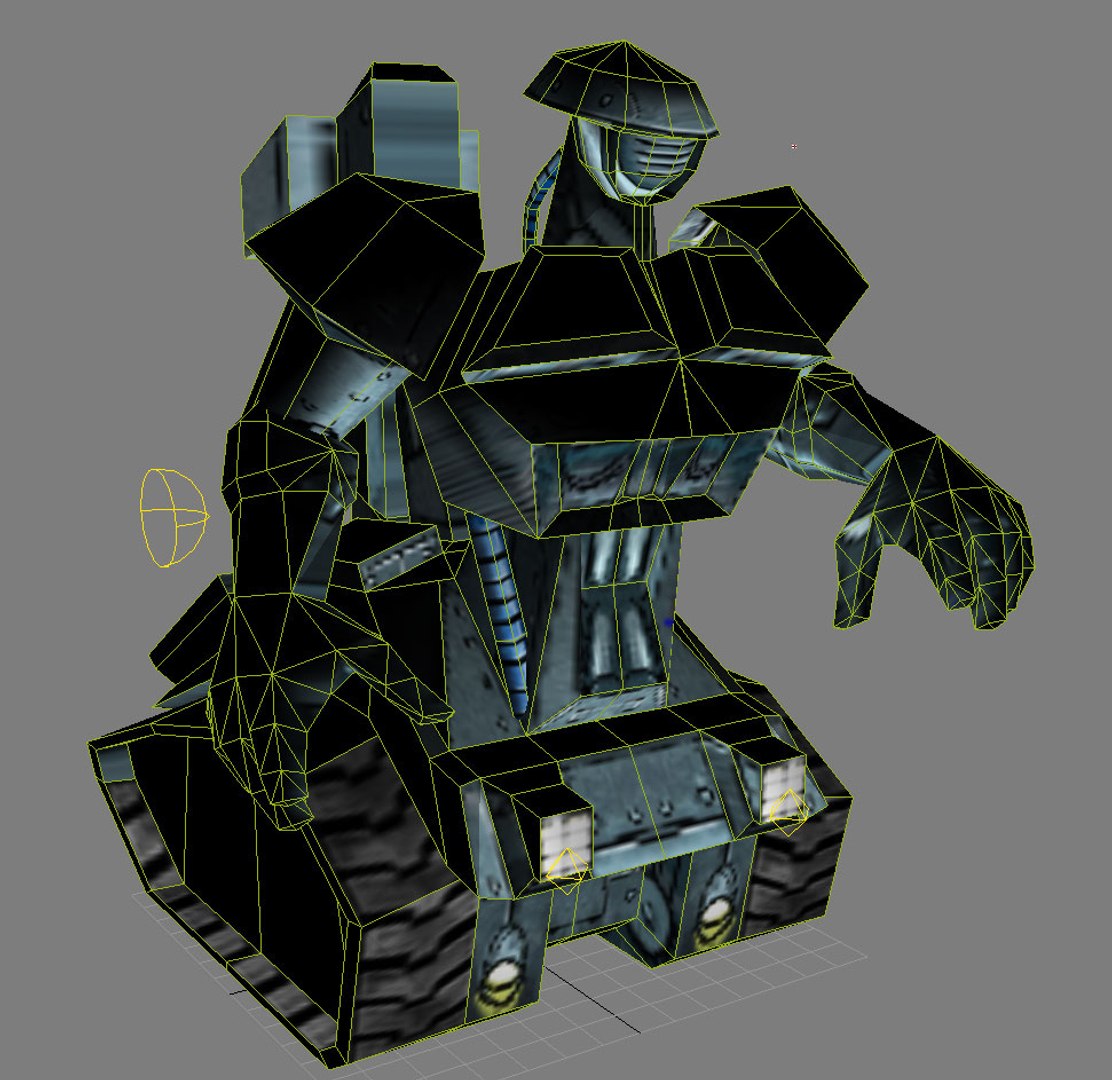 3d Model Tank Robot