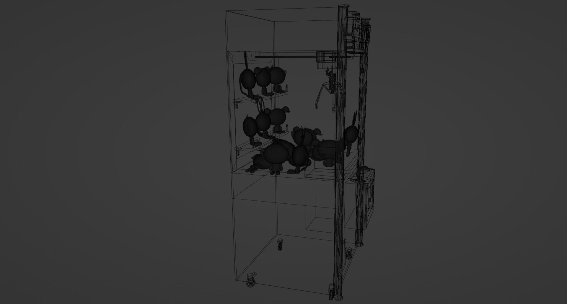 Powerpuff Girls Claw Machine 3D Model - TurboSquid 2118507