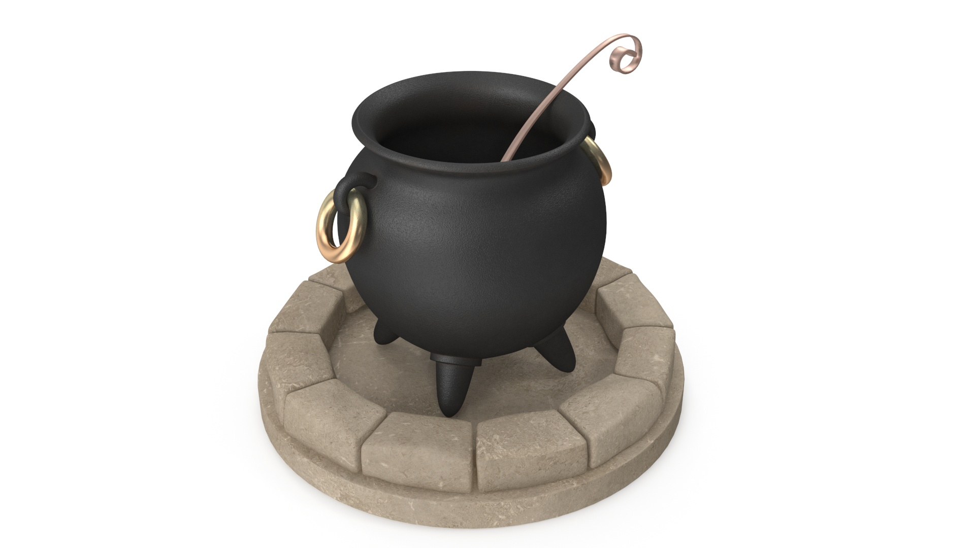 Cauldron 3D Model - TurboSquid 2014290