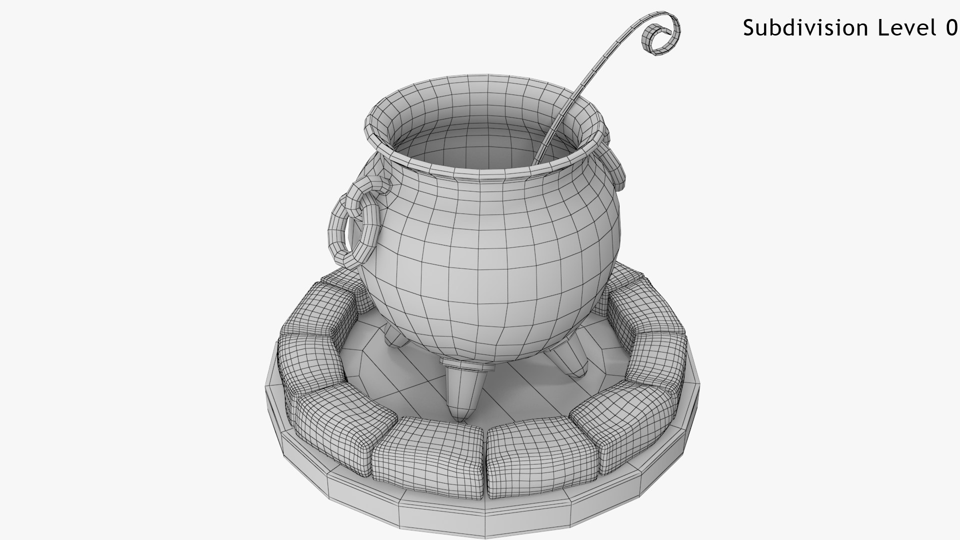 Cauldron 3D Model - TurboSquid 2014290