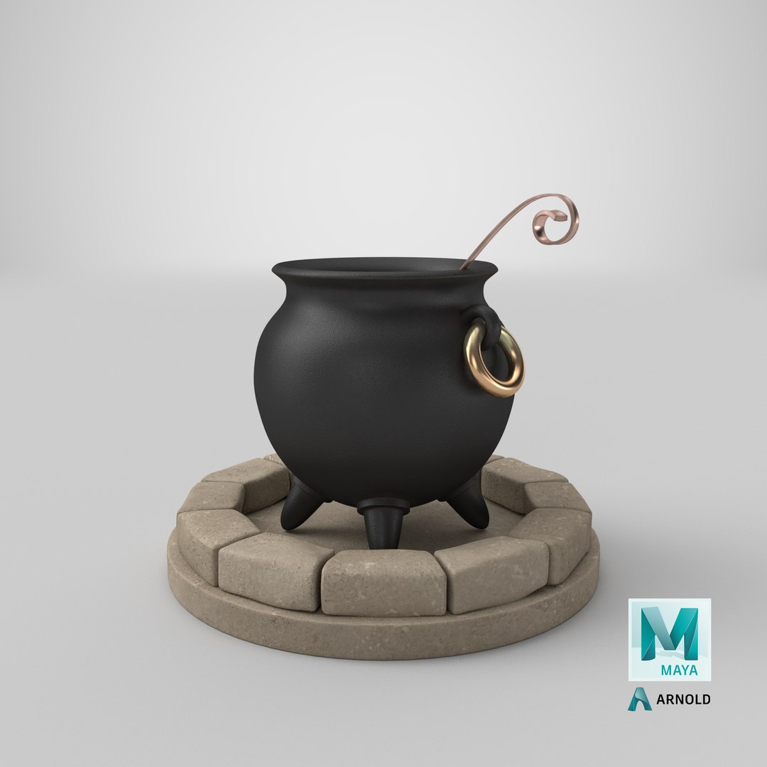 Cauldron 3D Model - TurboSquid 2014290