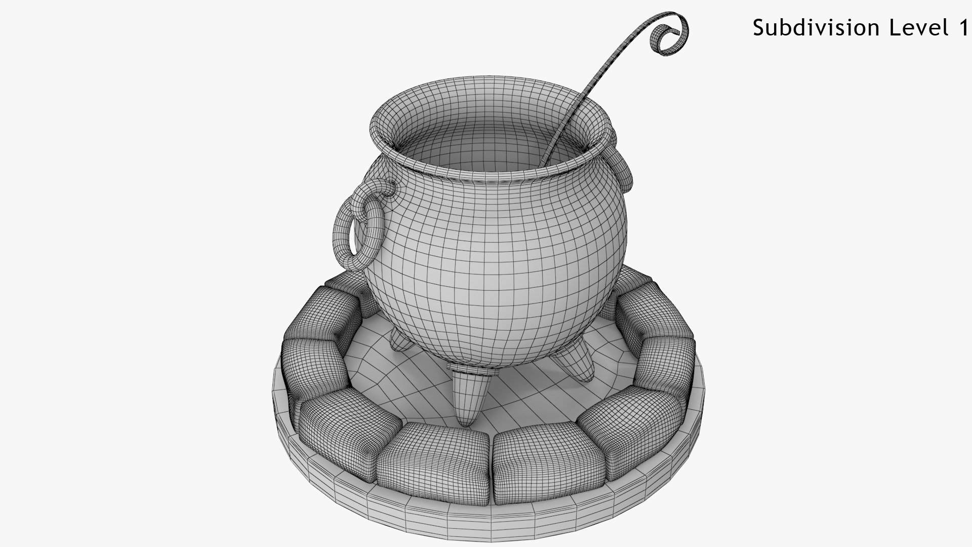 Cauldron 3D Model - TurboSquid 2014290