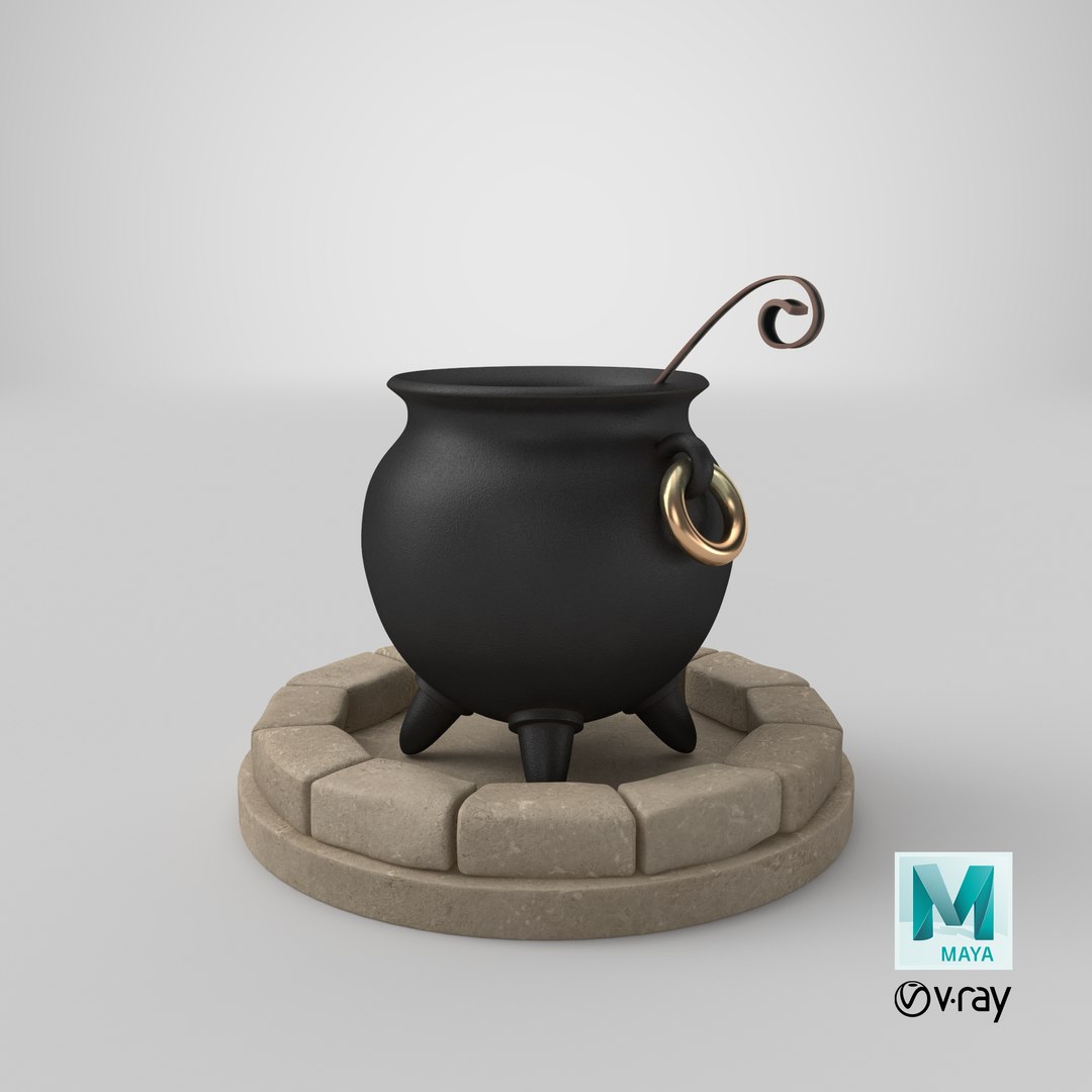 Cauldron 3D Model - TurboSquid 2014290