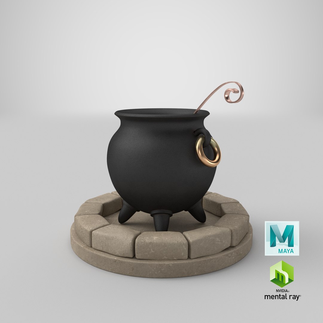 Cauldron 3D Model - TurboSquid 2014290