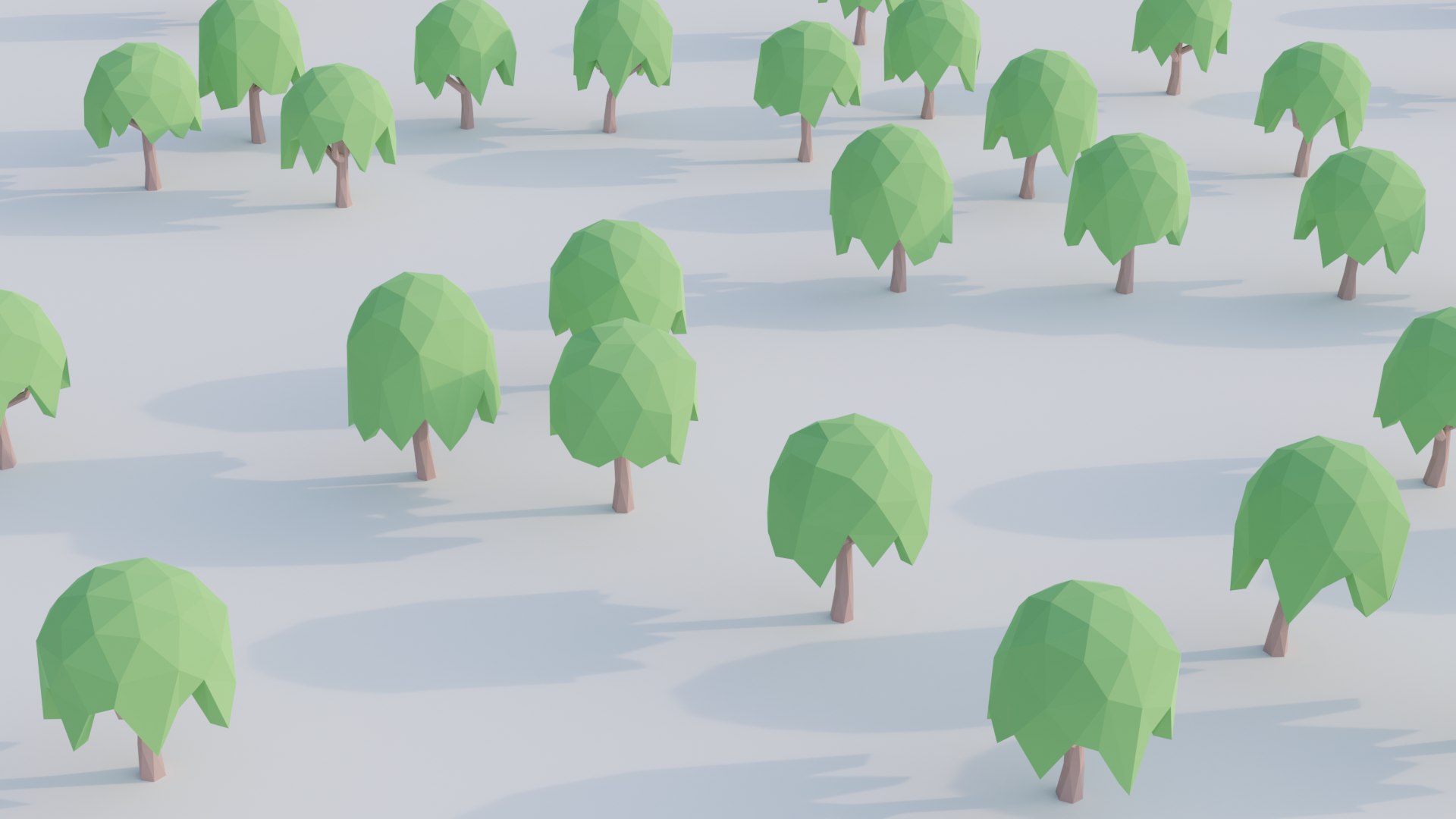 Low Poly Tree Pack 2 3D model - TurboSquid 1778181