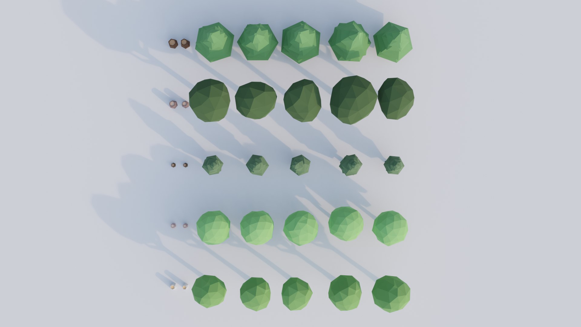 Low Poly Tree Pack 2 3D model - TurboSquid 1778181