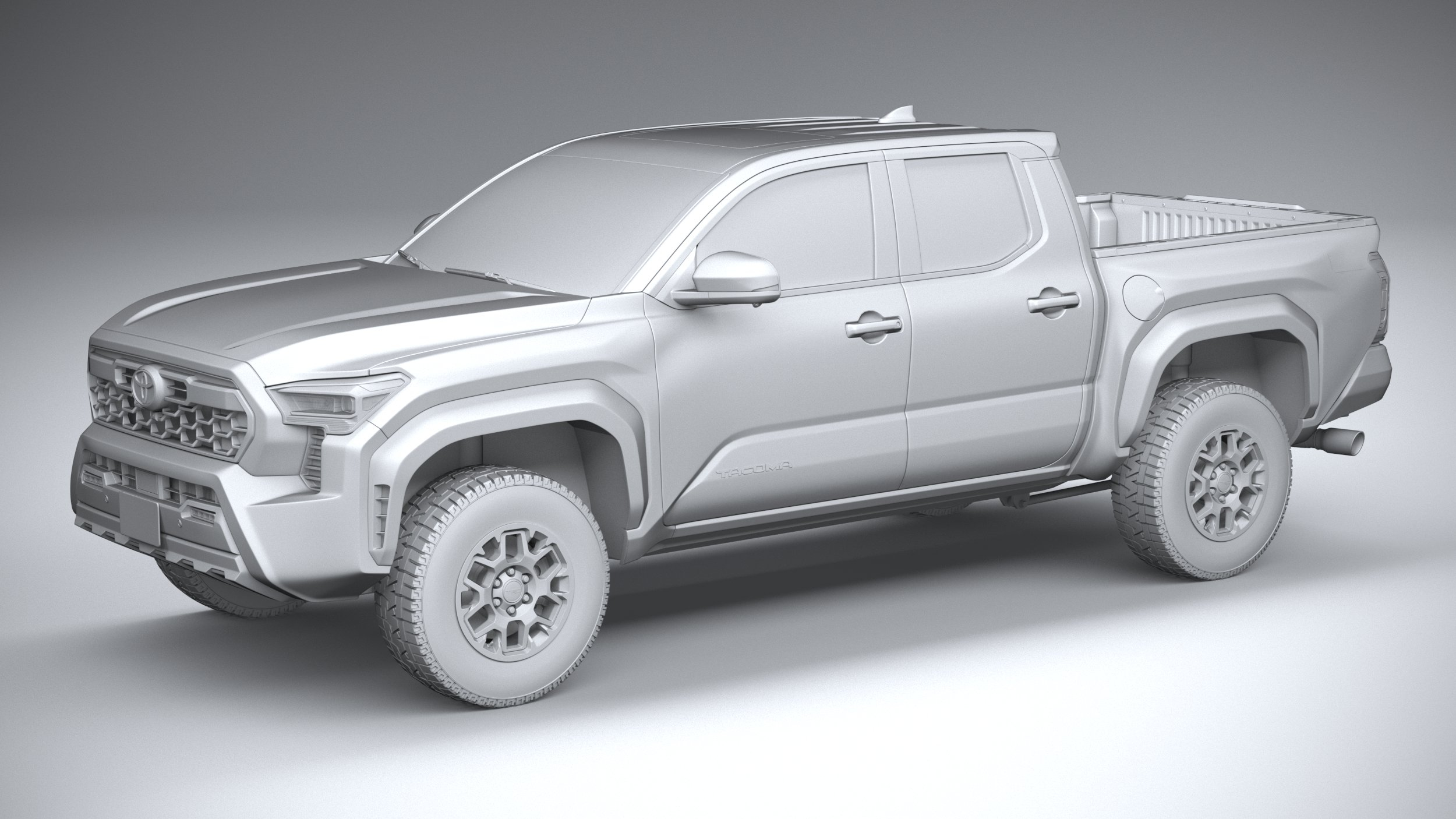 modelo 3d Toyota Tacoma TRD todoterreno 2024 - TurboSquid 2165647