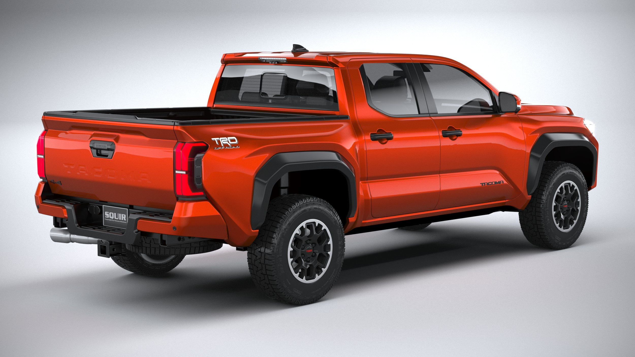 modelo 3d Toyota Tacoma TRD todoterreno 2024 - TurboSquid 2165647