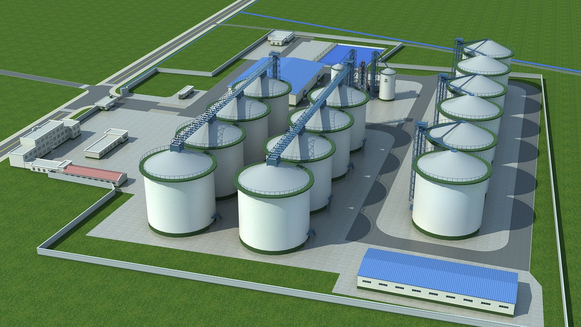 Granary Model - TurboSquid 2123423