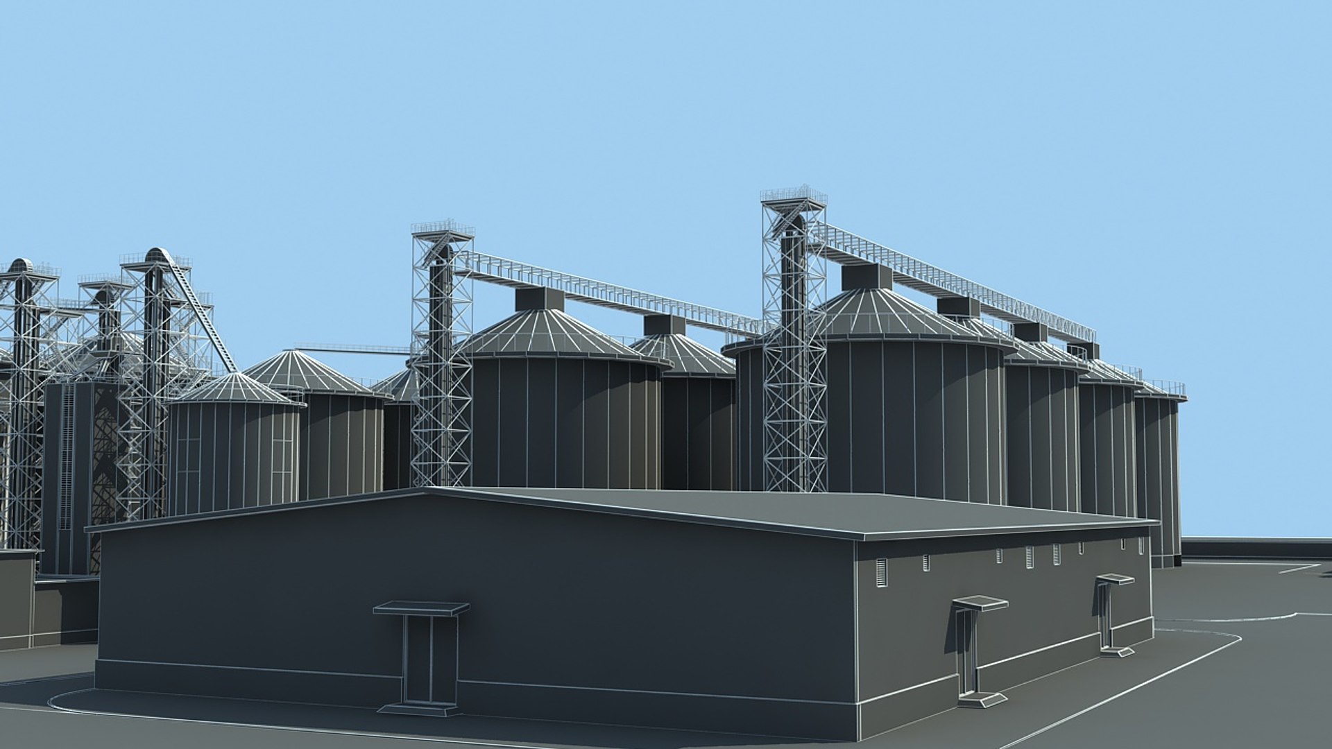 Granary Model - TurboSquid 2123423