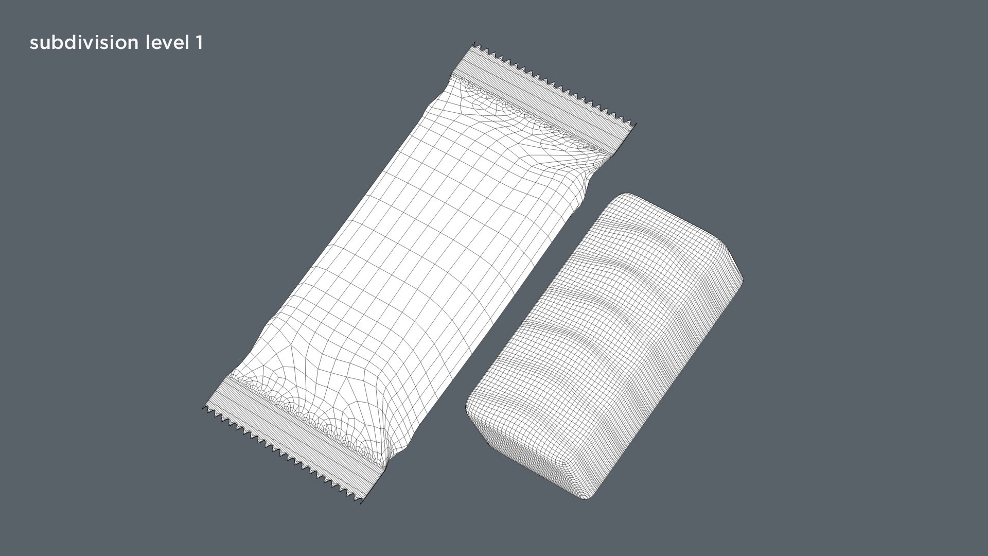 Chocolate Candy Bar Model - TurboSquid 1457033