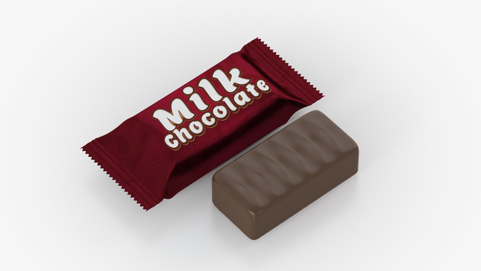 Chocolate Candy Bar Model - TurboSquid 1457033
