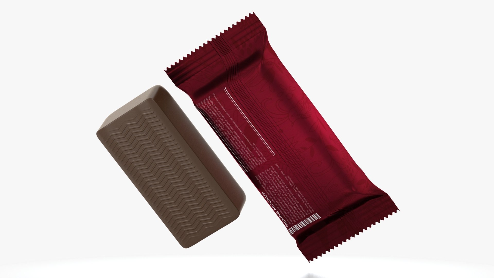 Chocolate Candy Bar Model - TurboSquid 1457033