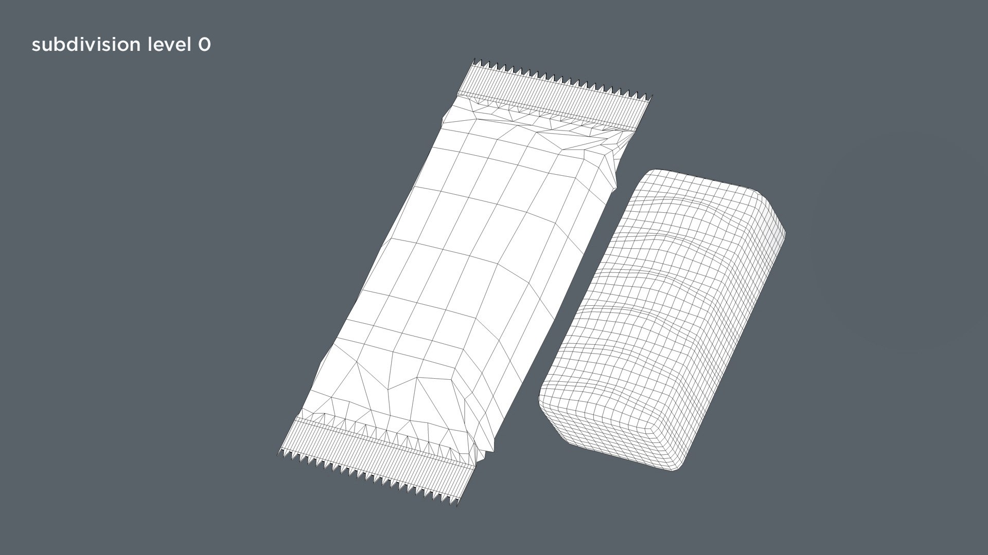 Chocolate Candy Bar Model - TurboSquid 1457033