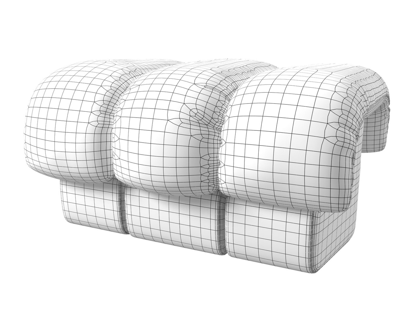 Ds-600 Footstool 3D Model - TurboSquid 1308888
