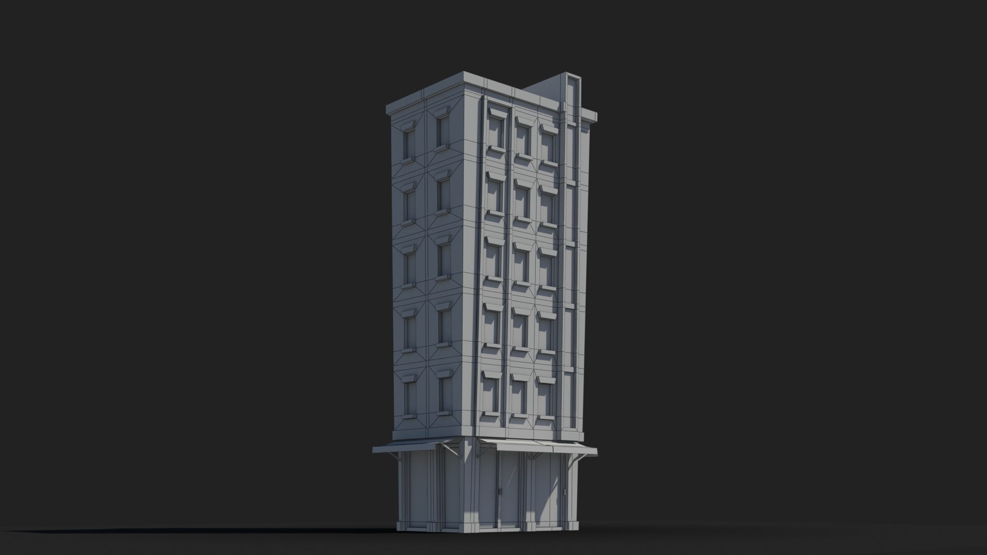 3D Cartoon Building x31 - TurboSquid 1833426