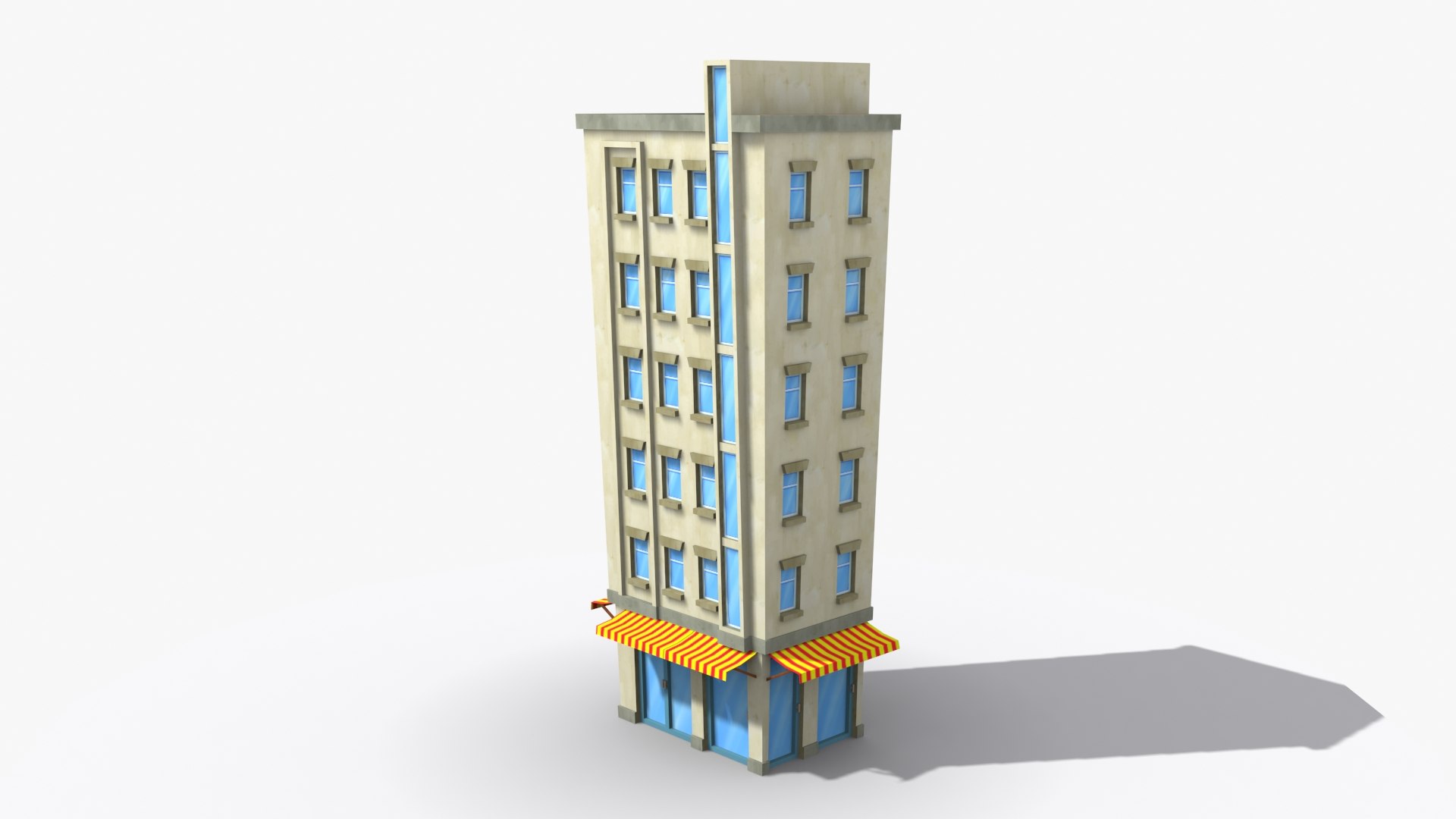 3D Cartoon Building x31 - TurboSquid 1833426