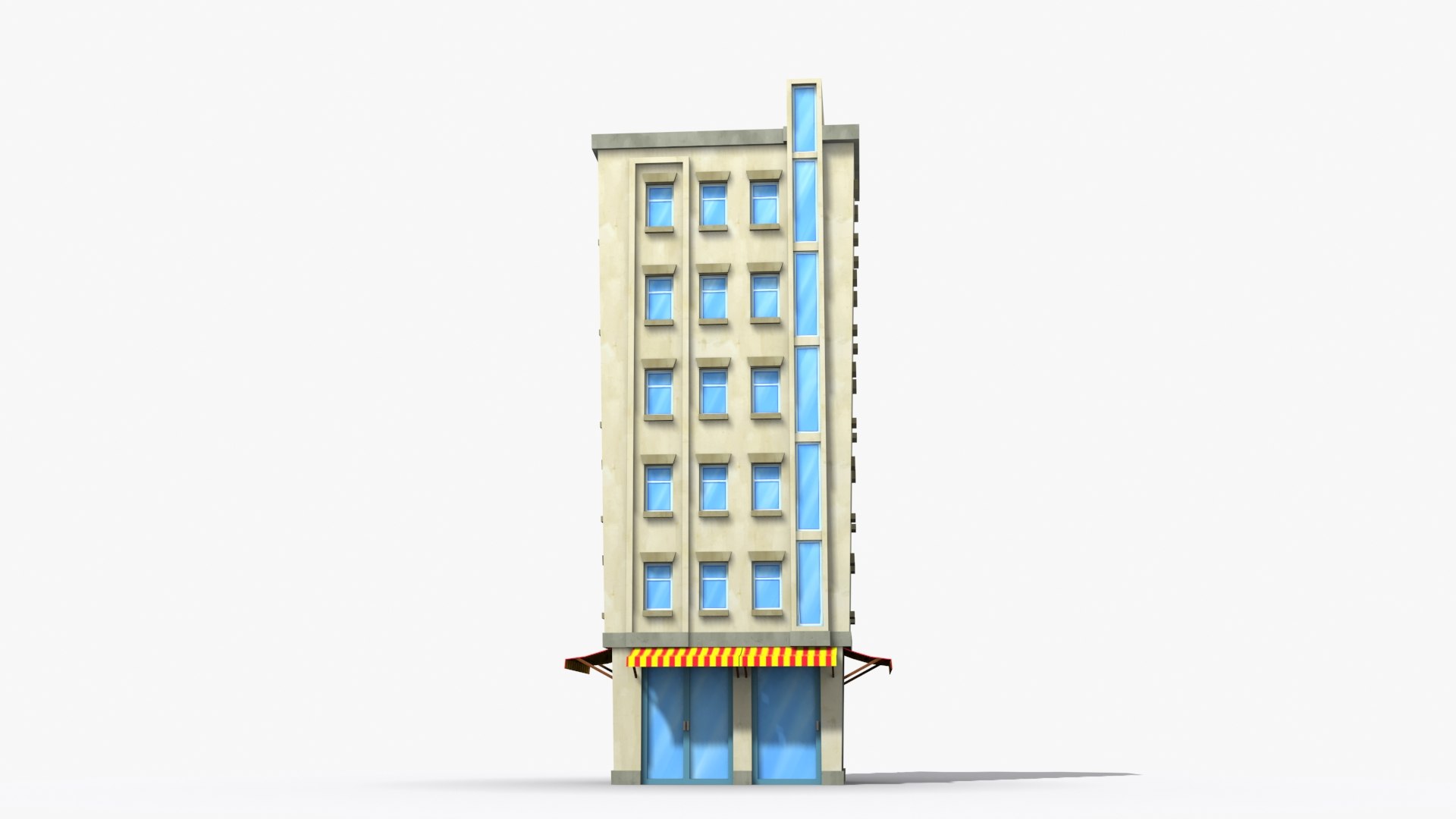3D Cartoon Building x31 - TurboSquid 1833426