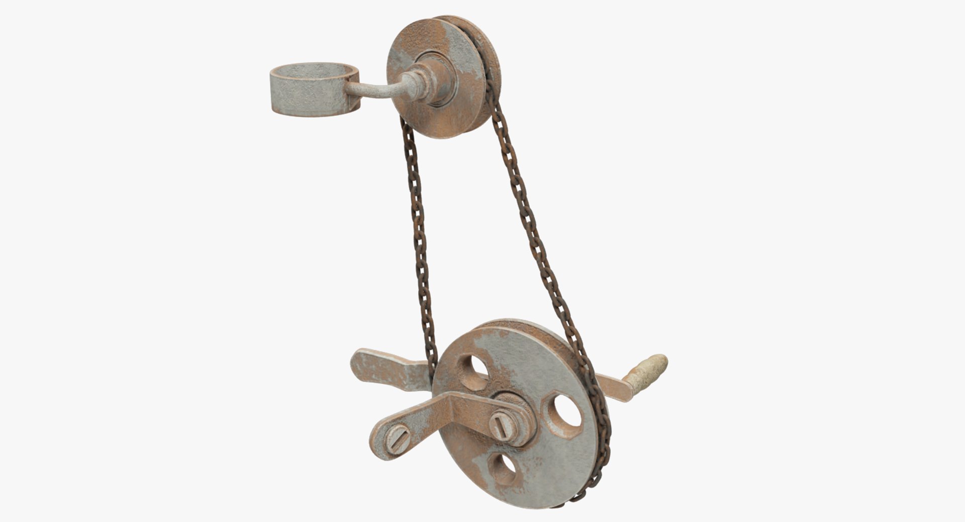 Old Chain Drive 3D Model - TurboSquid 1176674