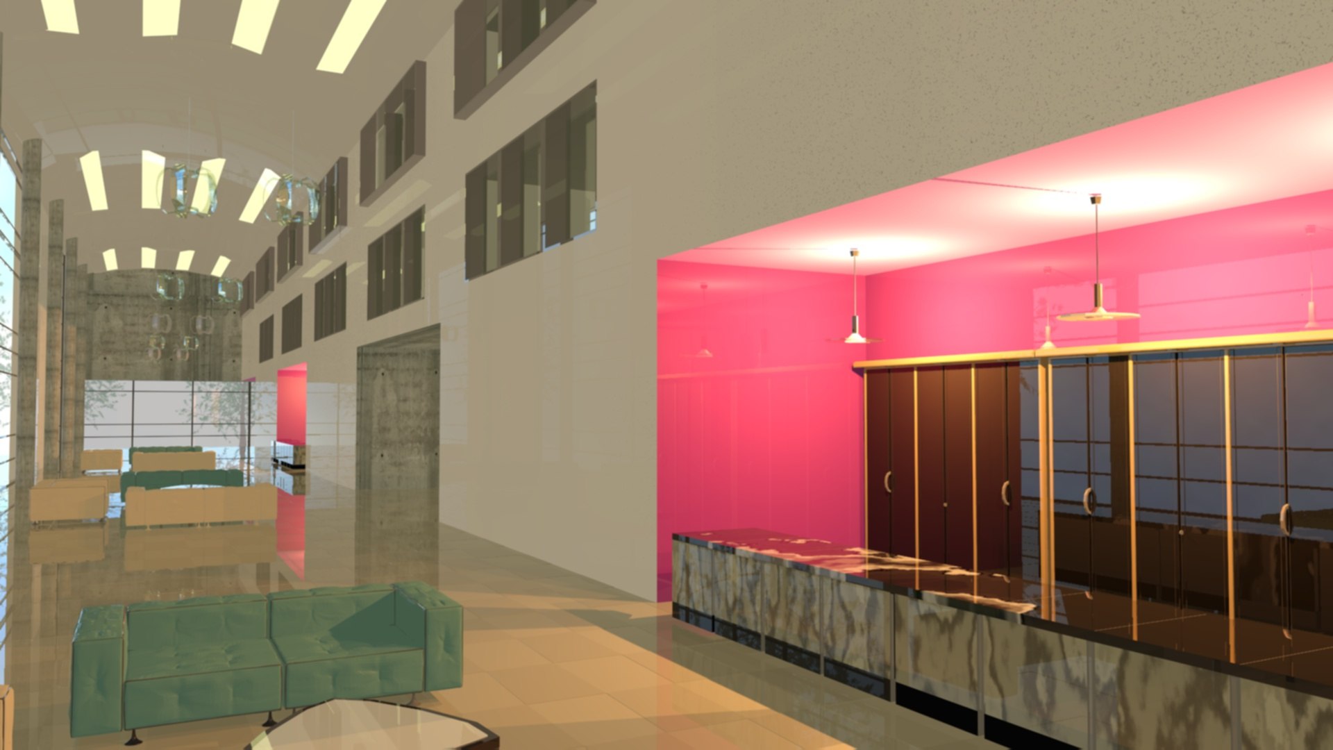 3D Lobby 44 Model - TurboSquid 2330400