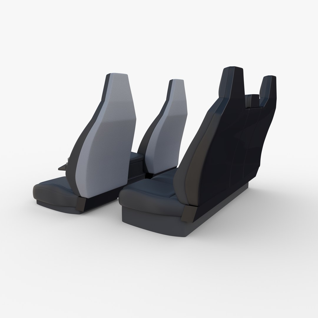 Tesla Cybertruck Seats 3D - TurboSquid 1636308