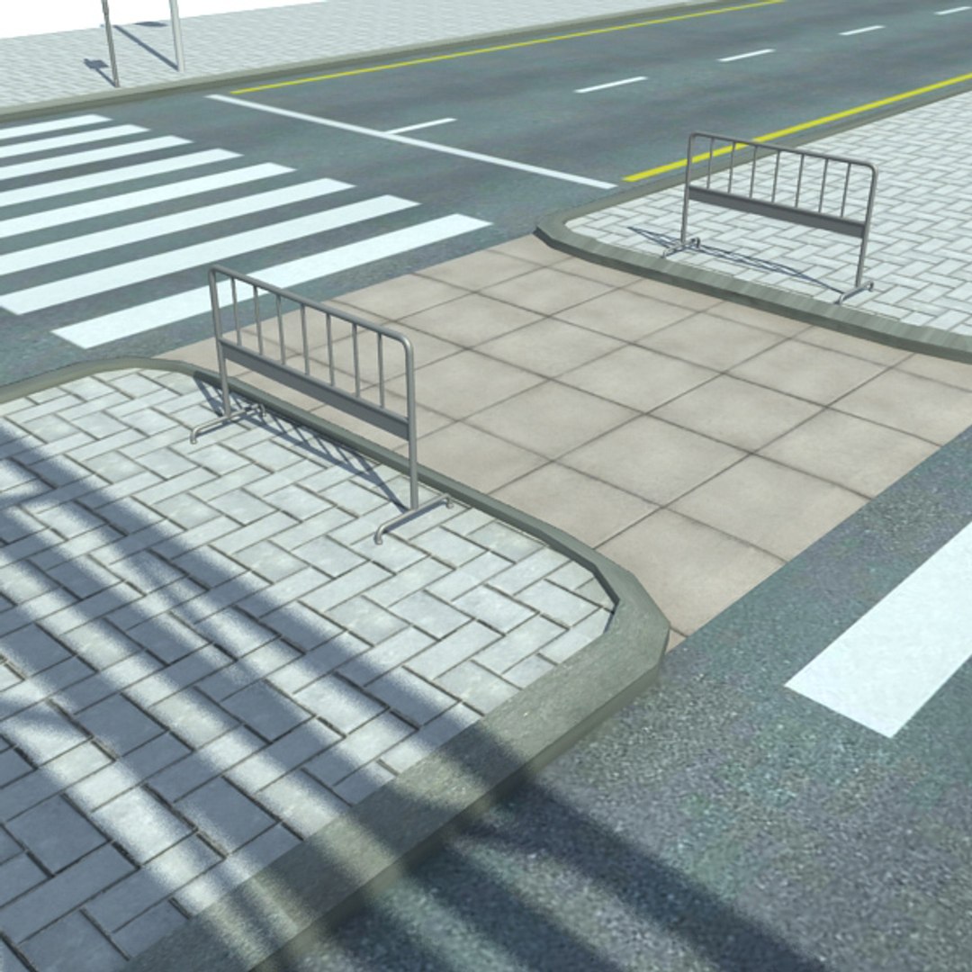 obj street elements objects collections