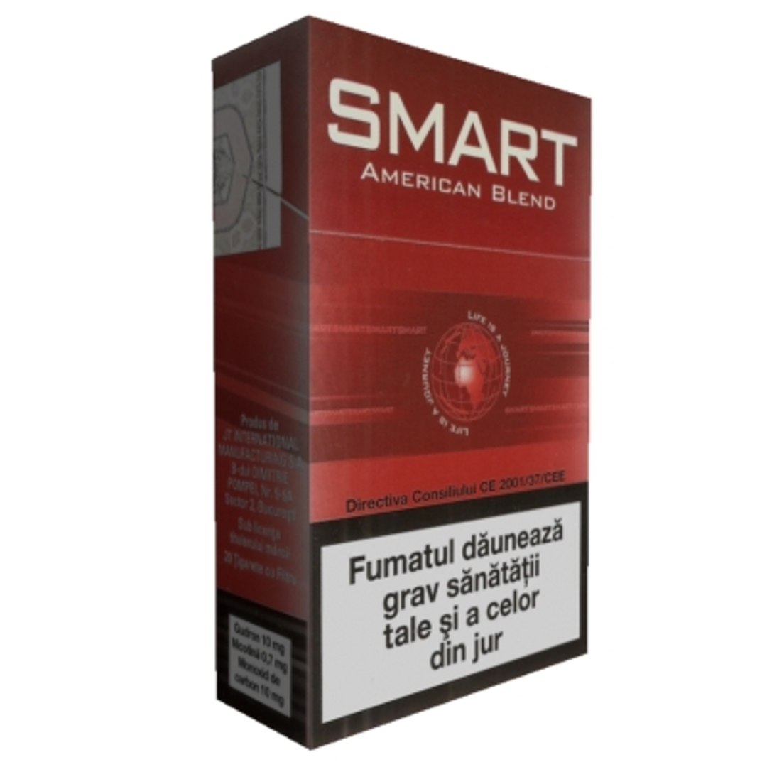 Smart Cigar Package 3d Model