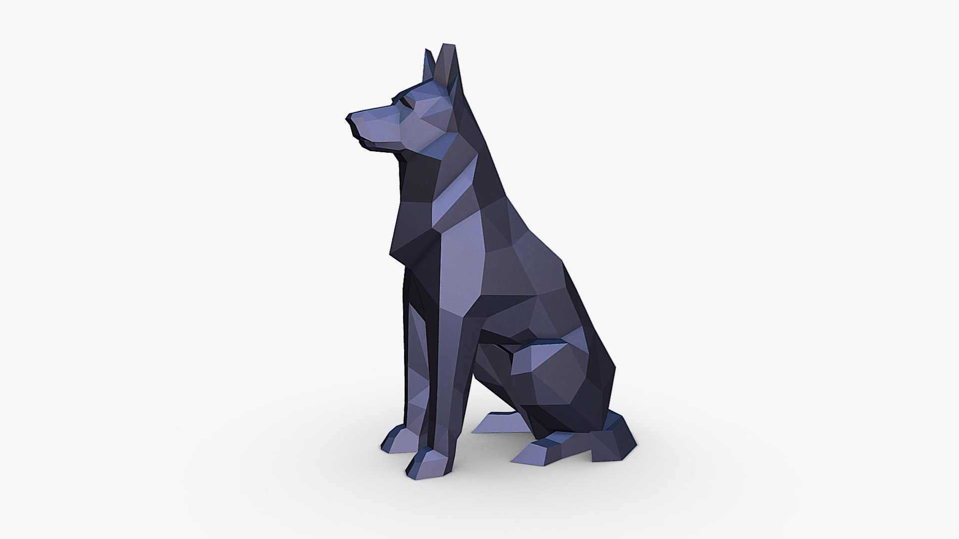 German Shepherd 3D - TurboSquid 1975277