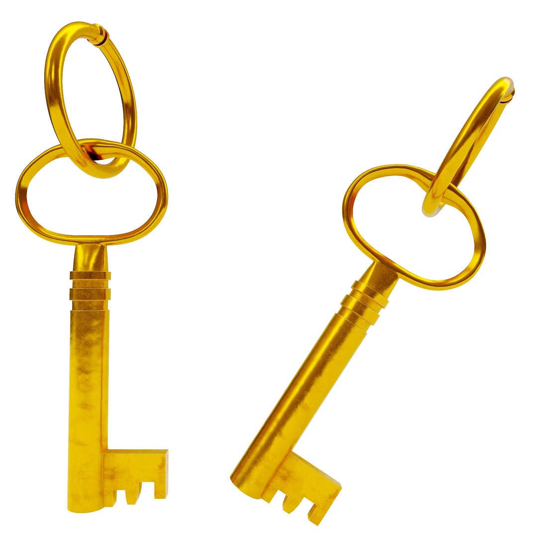 Skeleton key 3d model3D模型 - TurboSquid 1976730