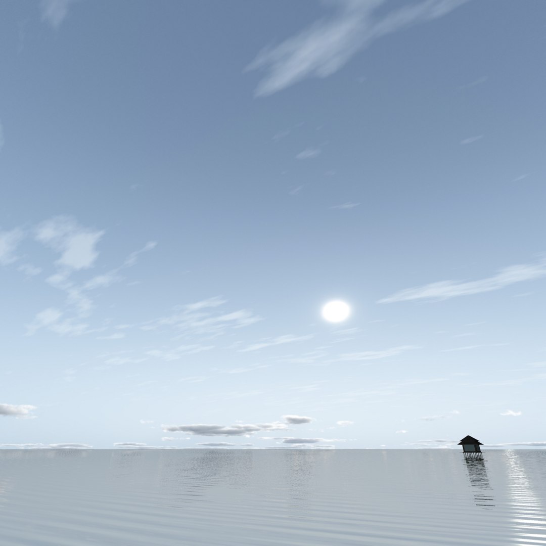 3d Model Sky Clouds