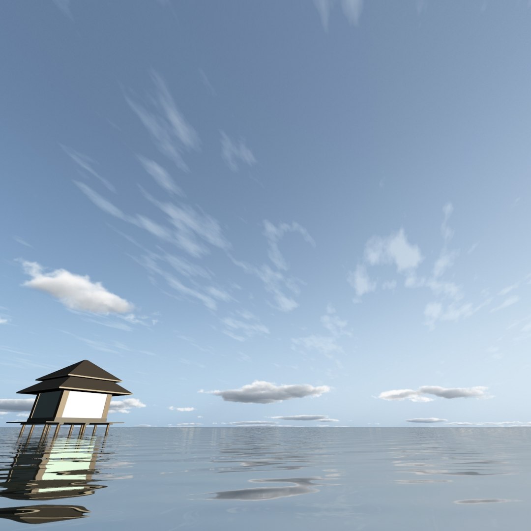 3d Model Sky Clouds