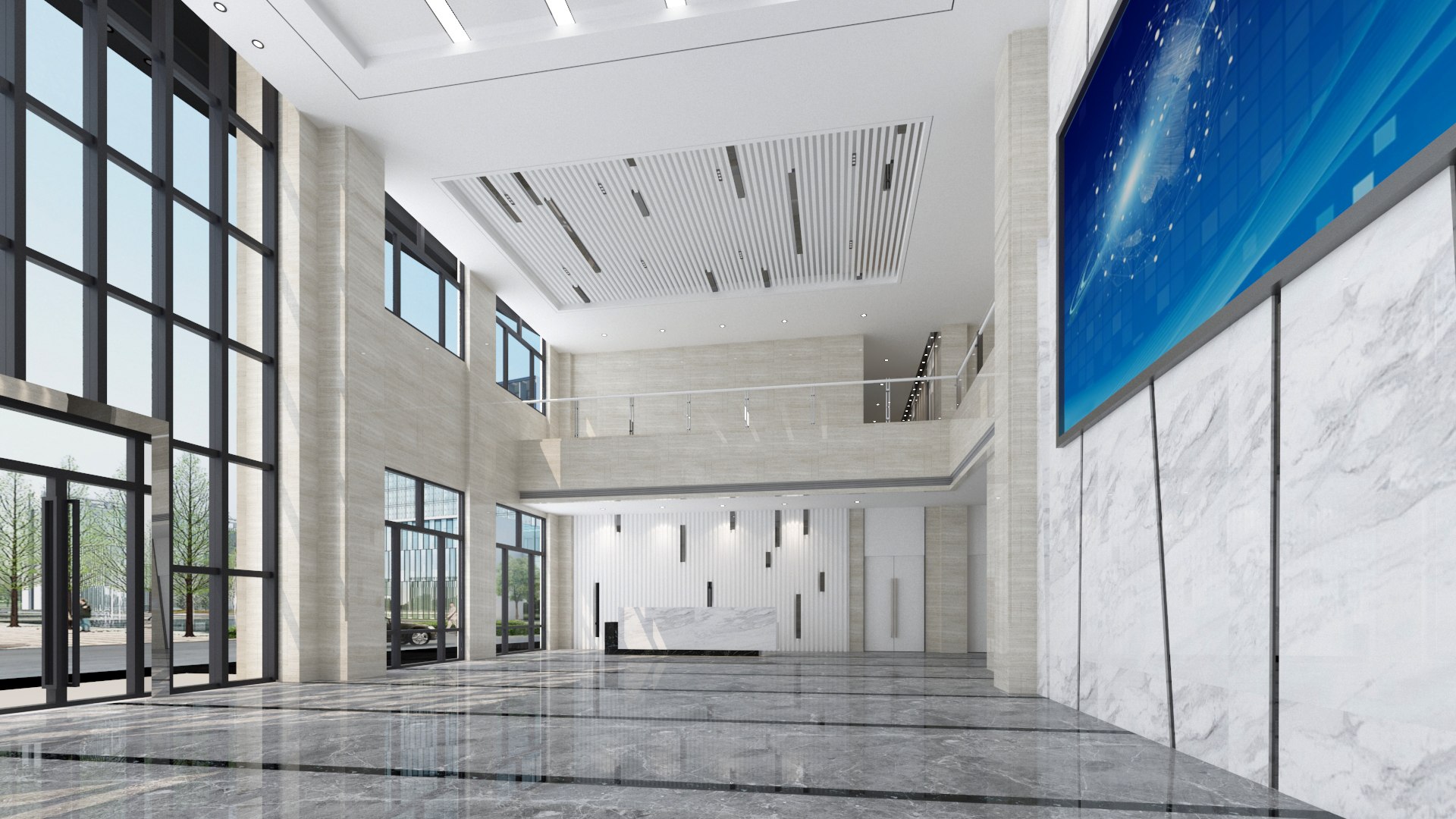 3D Modern Hall 32 - TurboSquid 2173304