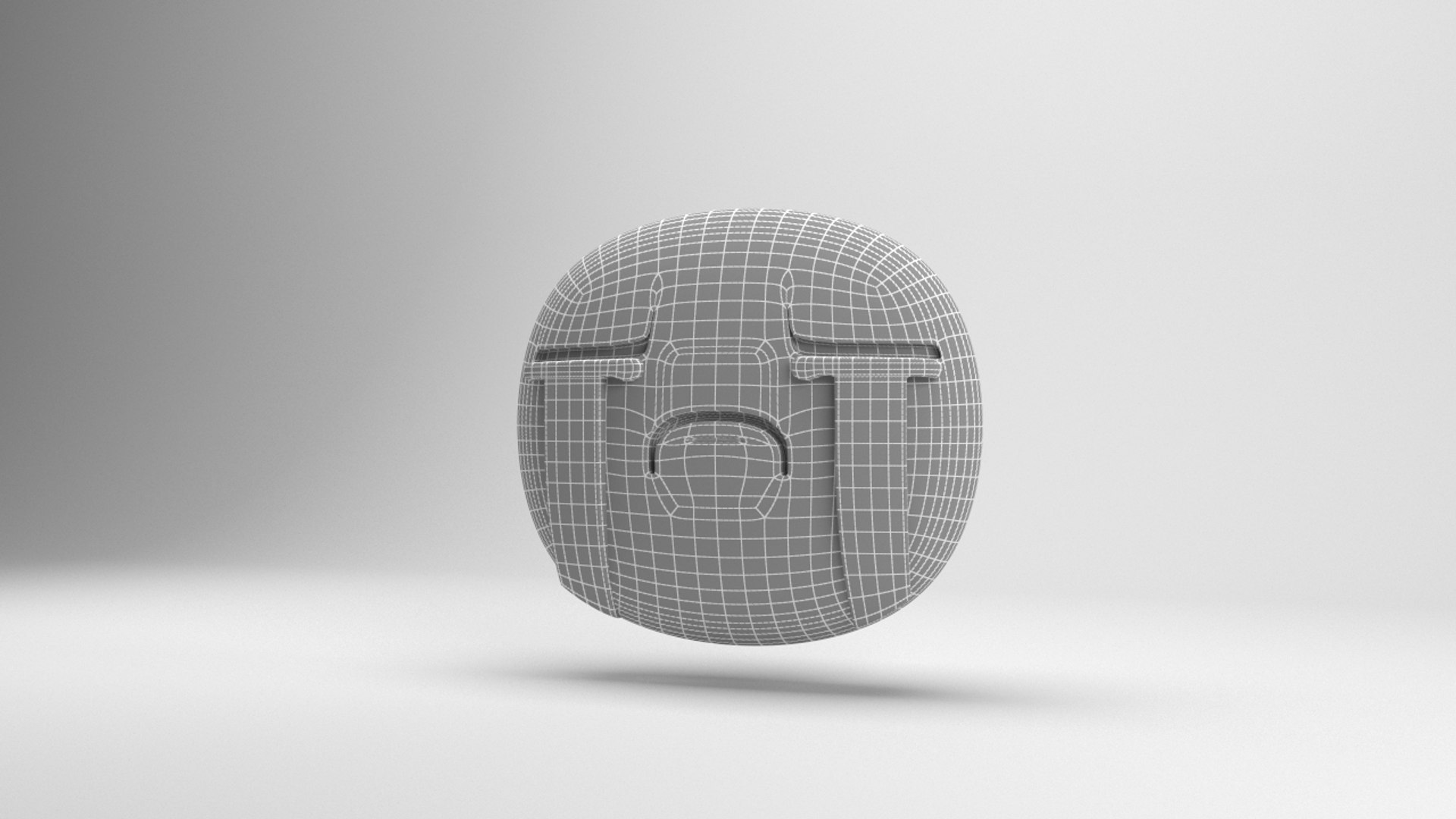 Facebook Crying Sticker 3D Model - TurboSquid 1293036