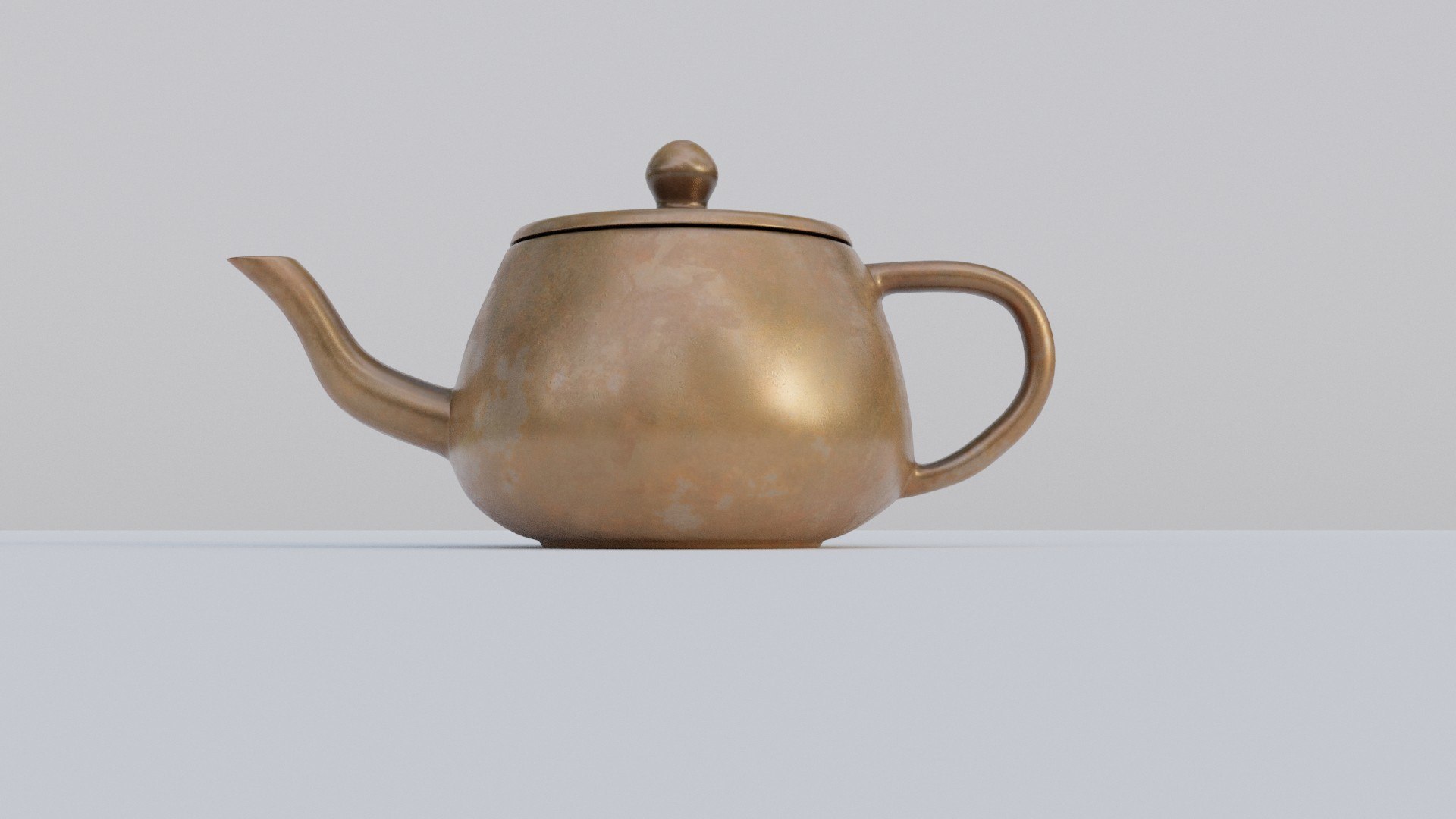 3D Teapot Bronze - TurboSquid 2050753
