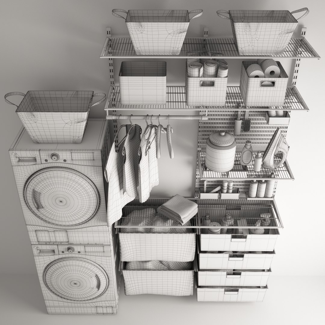 Laundry Model - TurboSquid 1272701