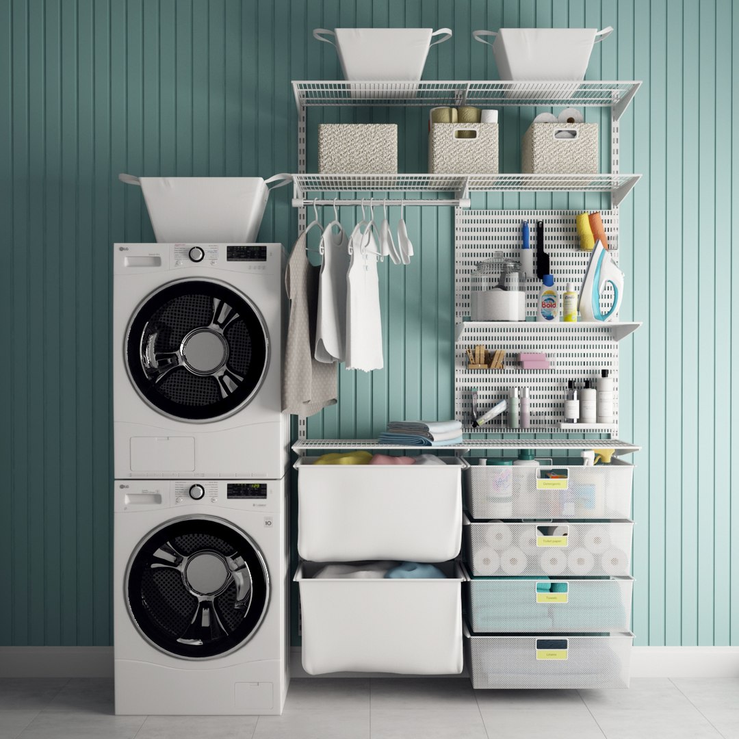 Laundry Model - TurboSquid 1272701