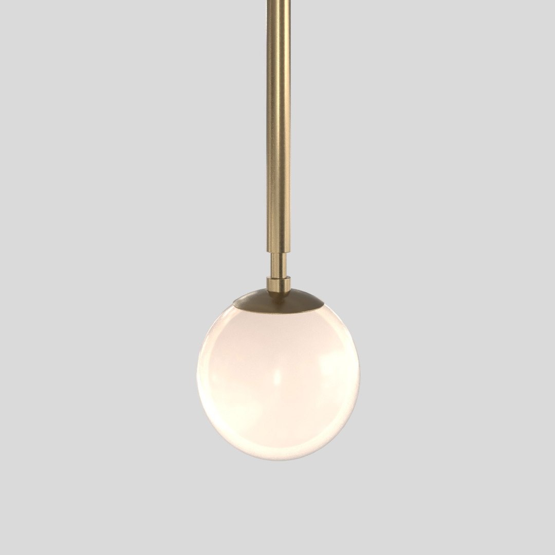 3D модель Stalk Pendant Light - TurboSquid 2084621