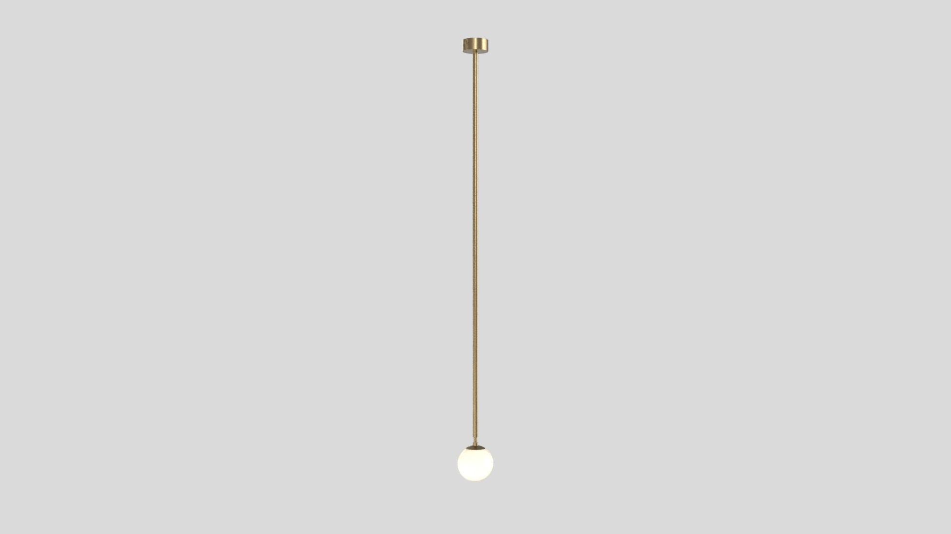 3D Stalk Pendant Light model - TurboSquid 2084621