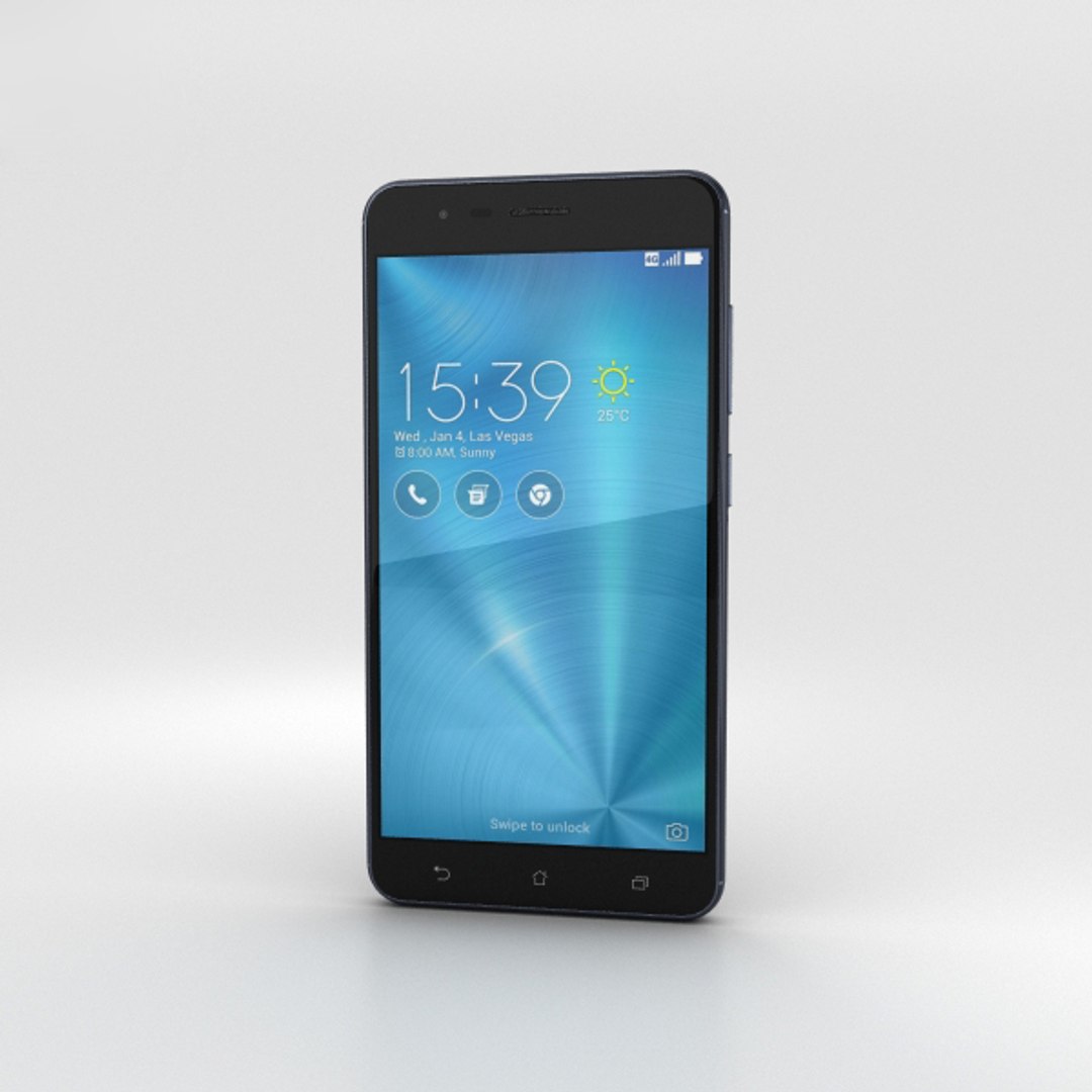 Asus zenfone zoom 3D model - TurboSquid 1339054