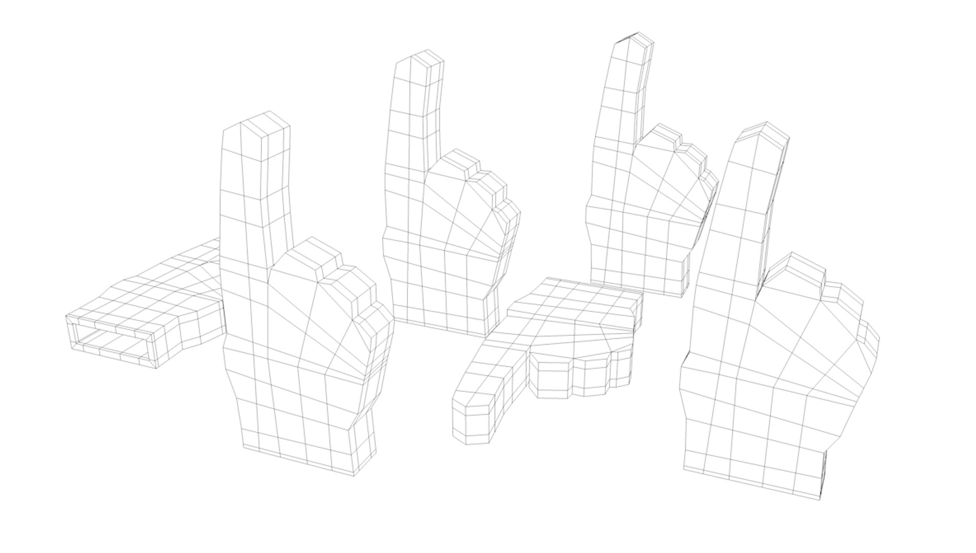 styrofoam hands c4d