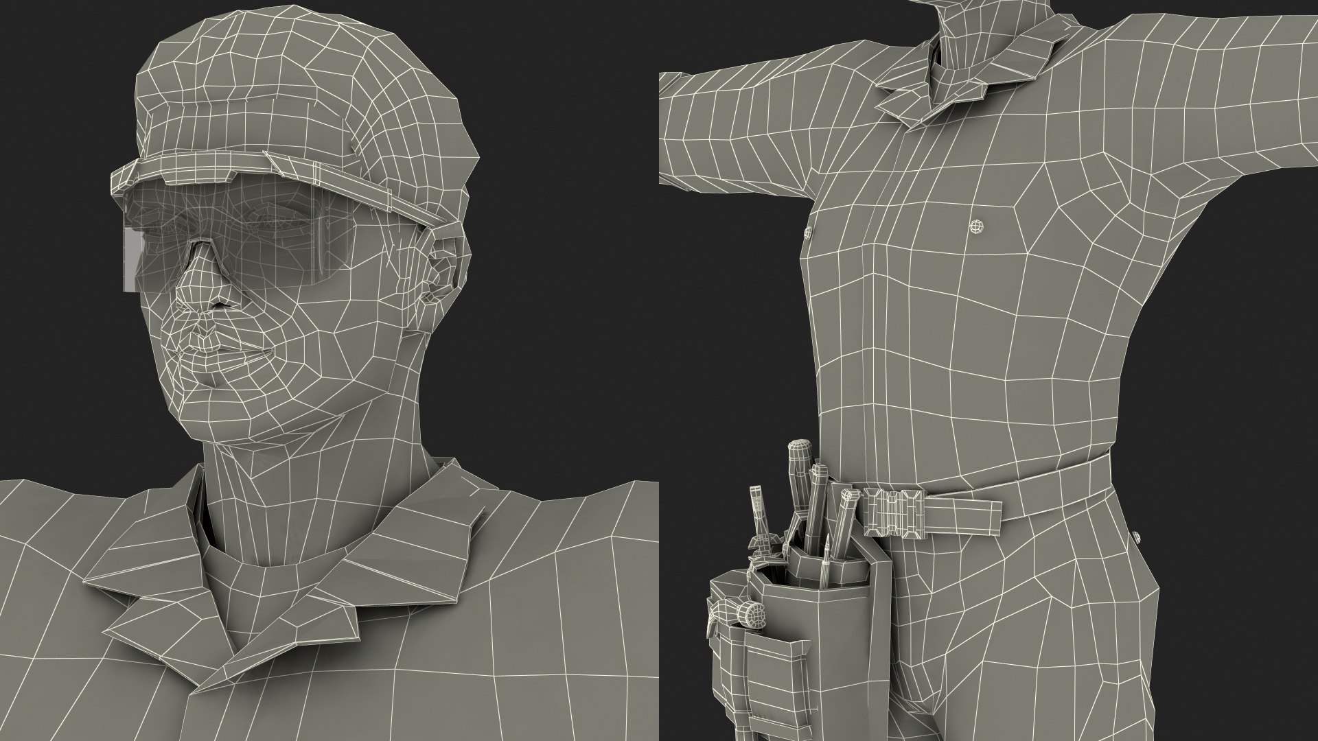 Electrician rigged electric 3D model - TurboSquid 1602885