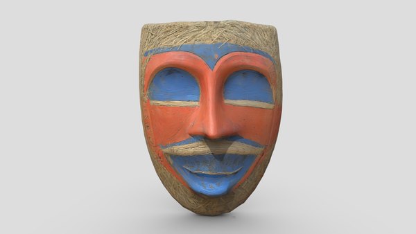 modelo 3d Máscara vudú 2 - TurboSquid 2271841
